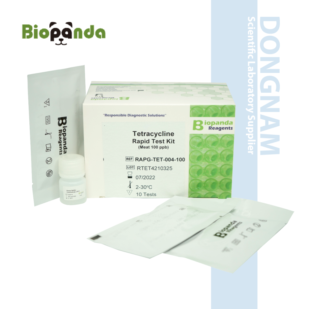 Bộ kit test nhanh dư lượng Tetracycline - @DongNamLab